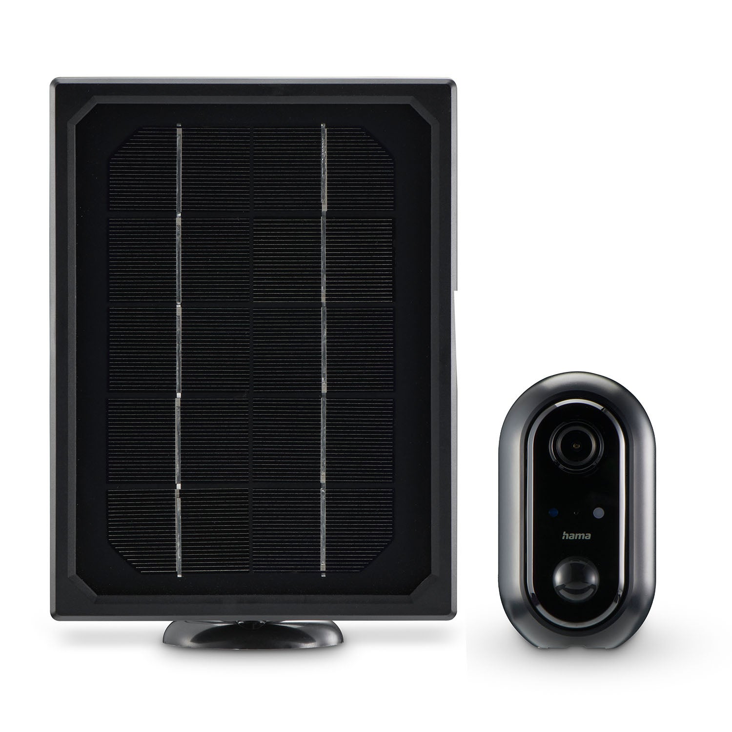 Smart Surveillance Camera Outdoor Solar Black - Tura Scandinavia