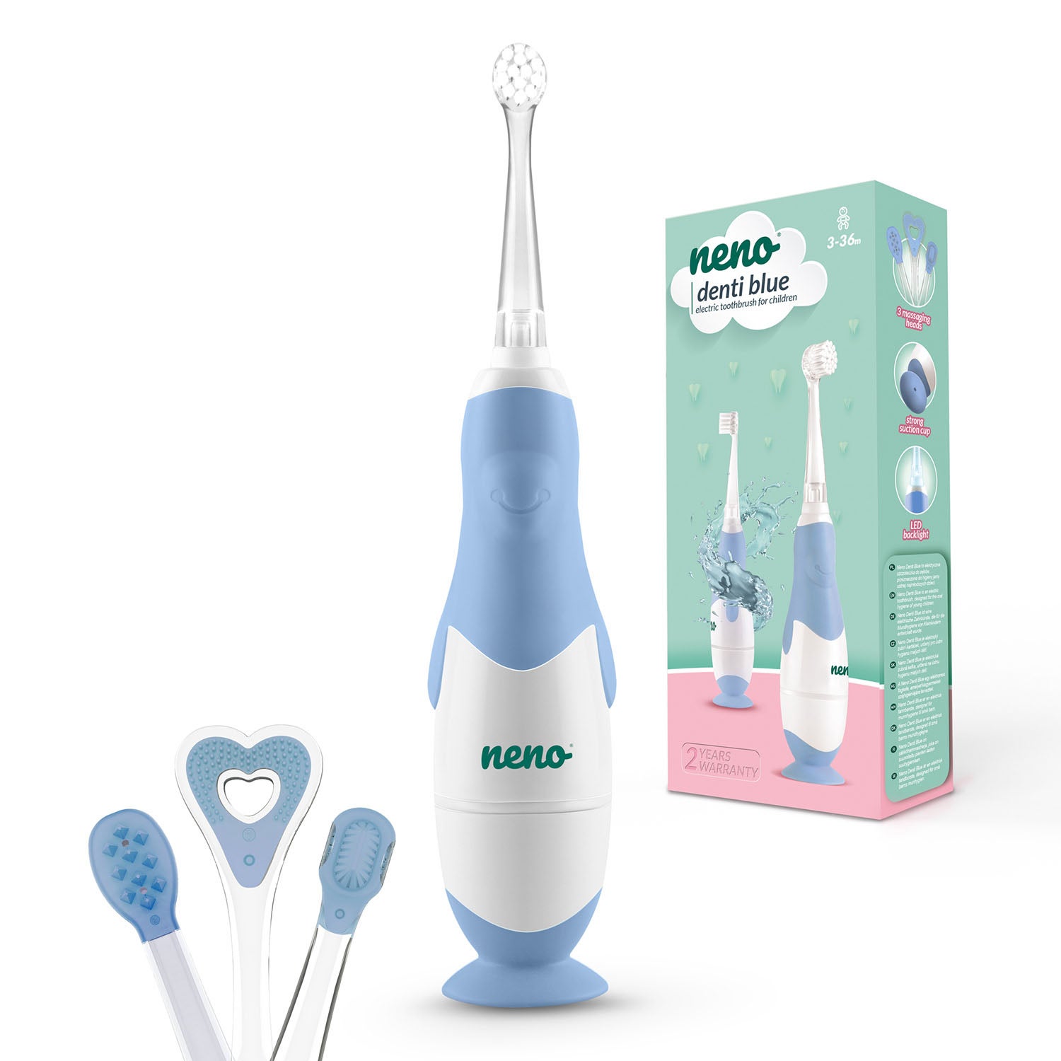 Electric Toothbrush Denti Blue - Tura Scandinavia