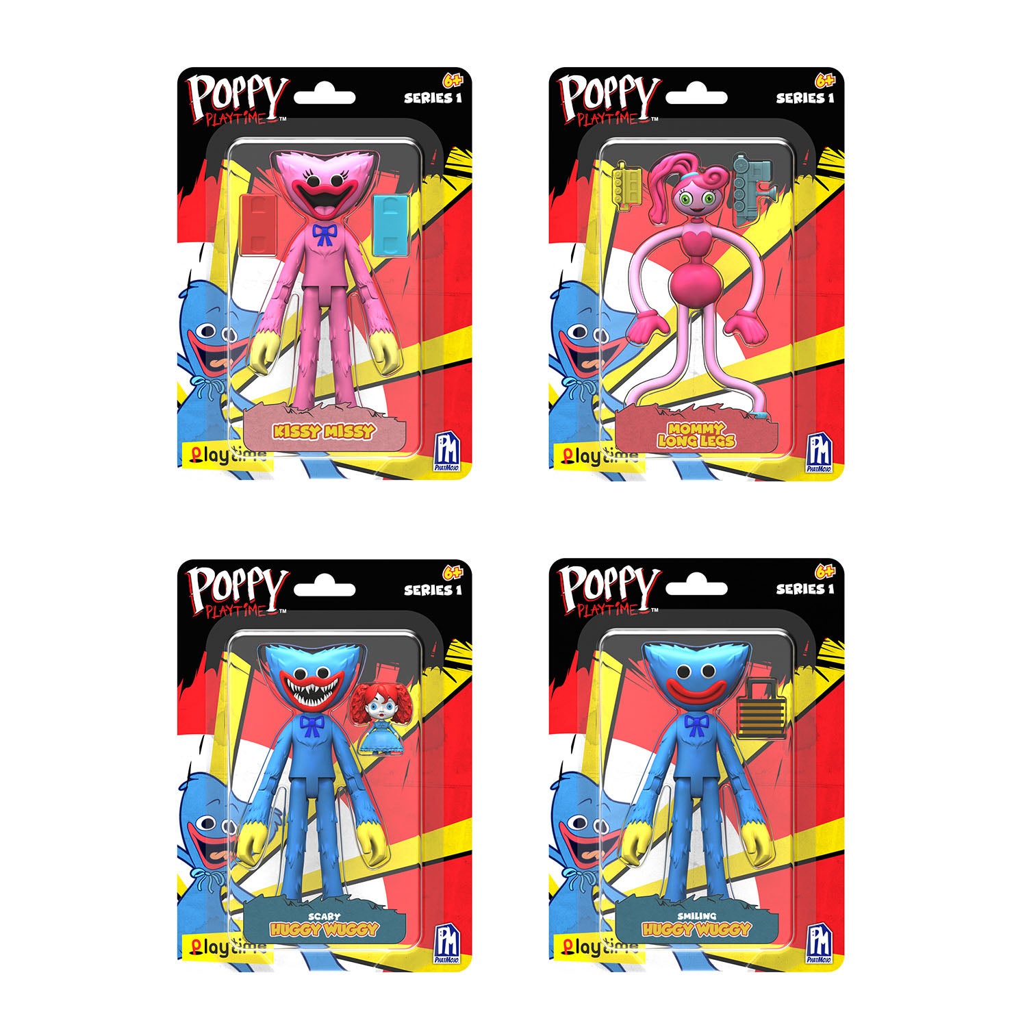 Actionfigurer Poppy Playtime 5" S1 (Assorted) - Tura Scandinavia