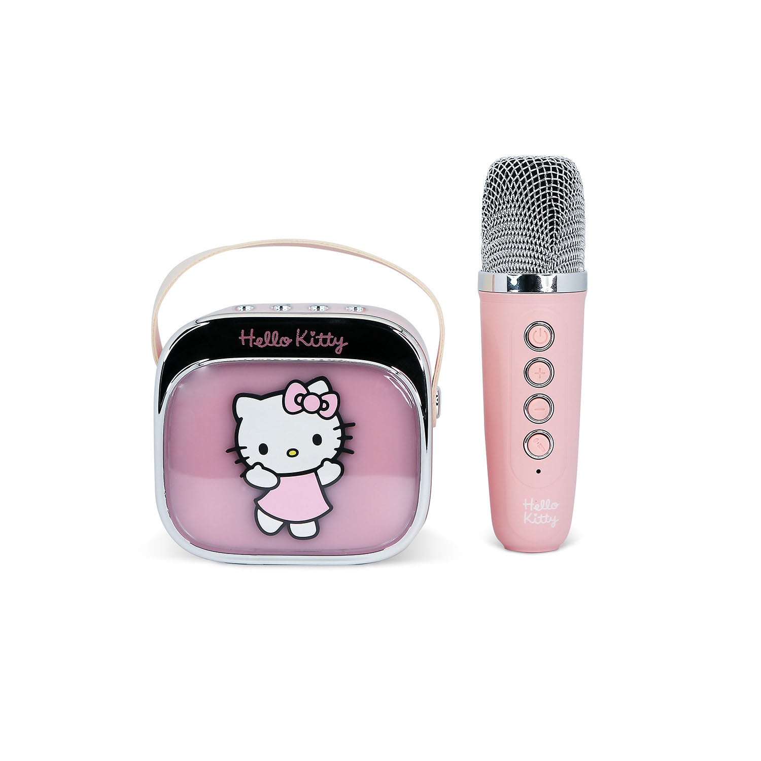 Karaoke Speaker with Microphone Hello Kitty Popsing LED - Tura Scandinavia