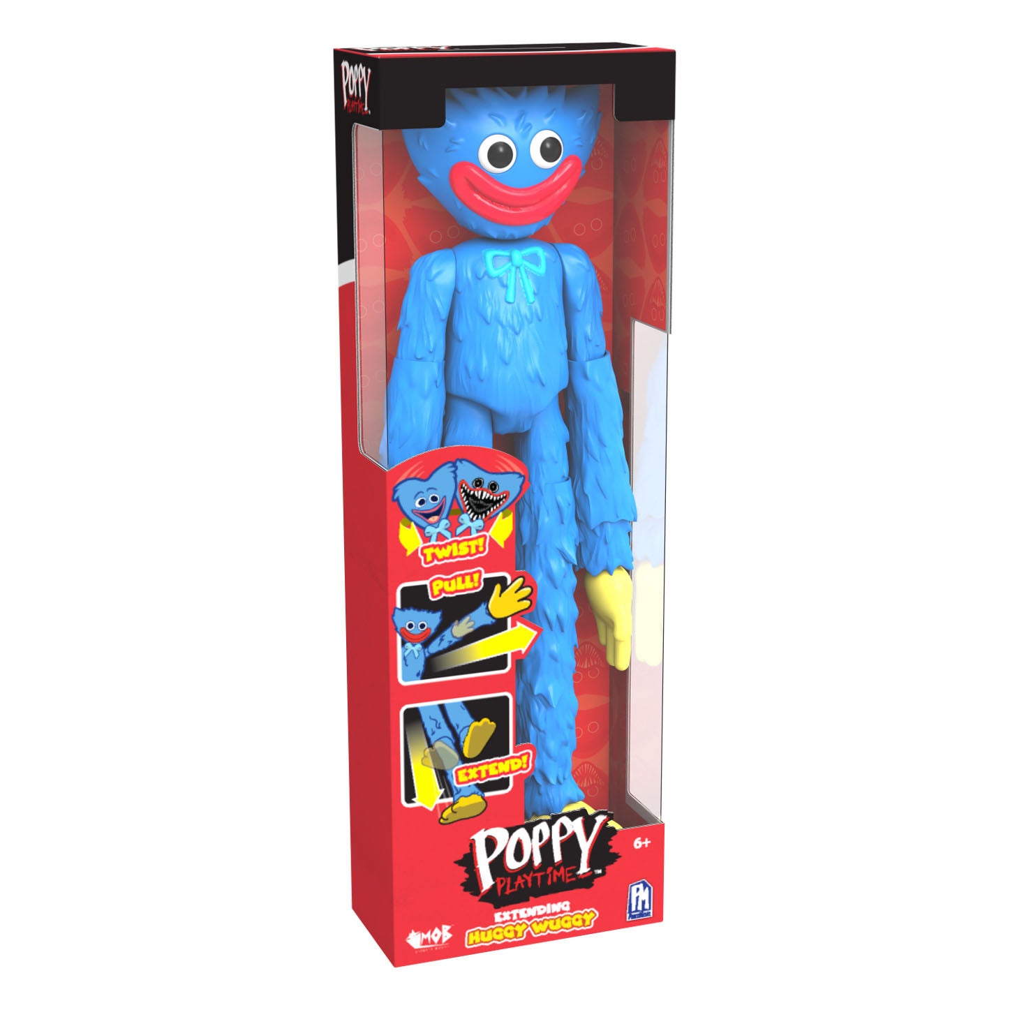 Figure Poppy Playtime 12" Deluxe Transform Huggy Wuggy - Tura Scandinavia