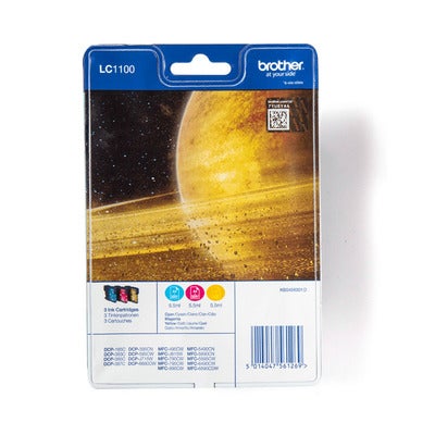 Ink LC1100RBWBP LC-1100 Rainbow-pack - Tura Scandinavia