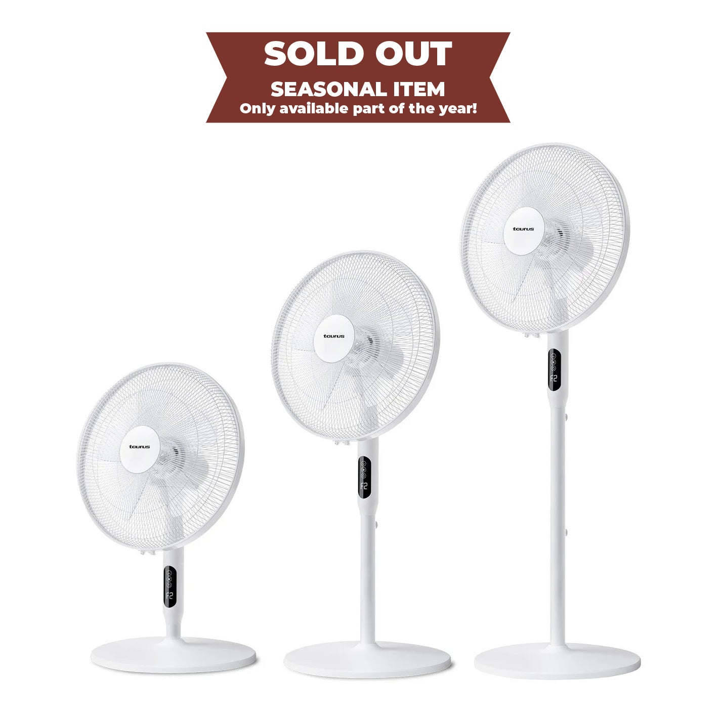 Ventilator 3-i-1 Ice Brise 40 cm Hvid - Tura Scandinavia