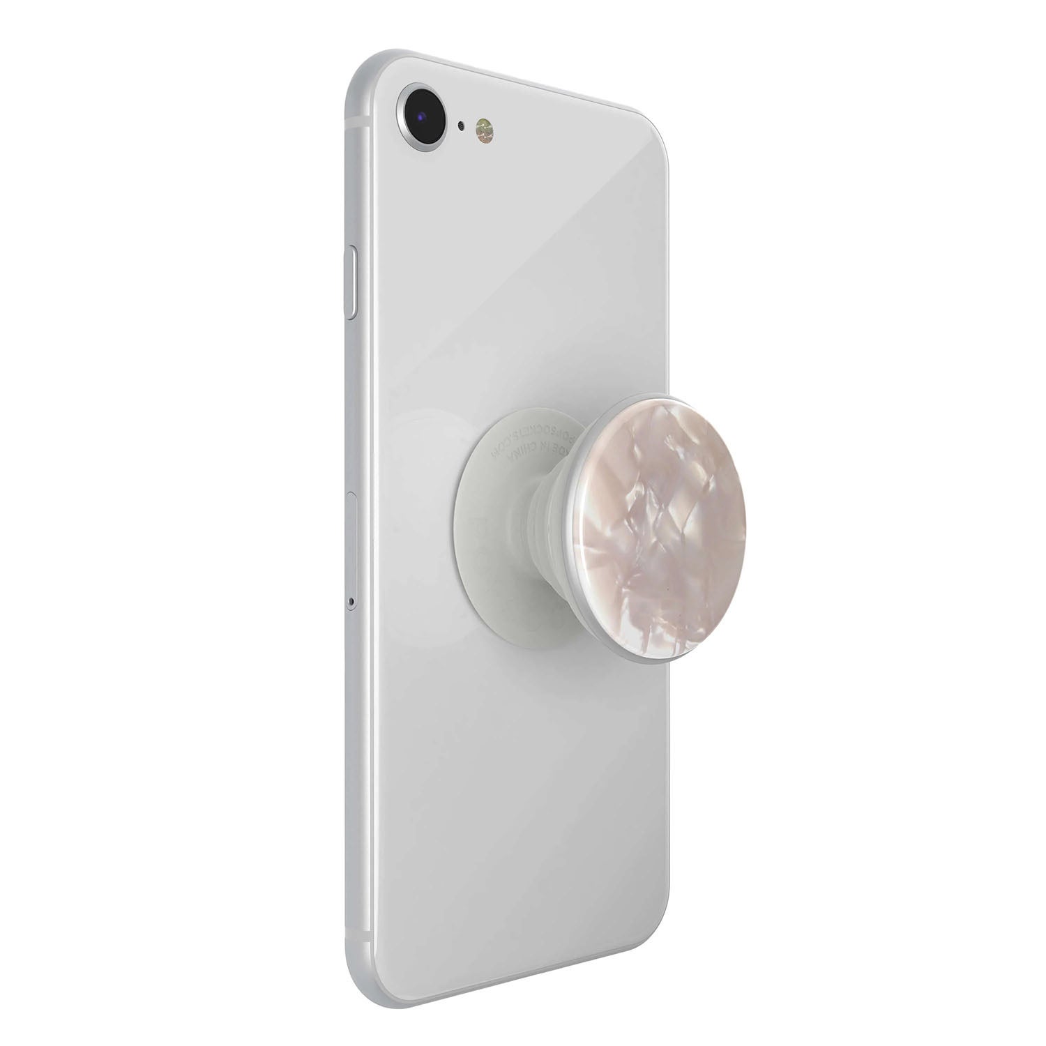 POPSOCKETS Acetate Pearl White Removable Grip with Standfunction ...