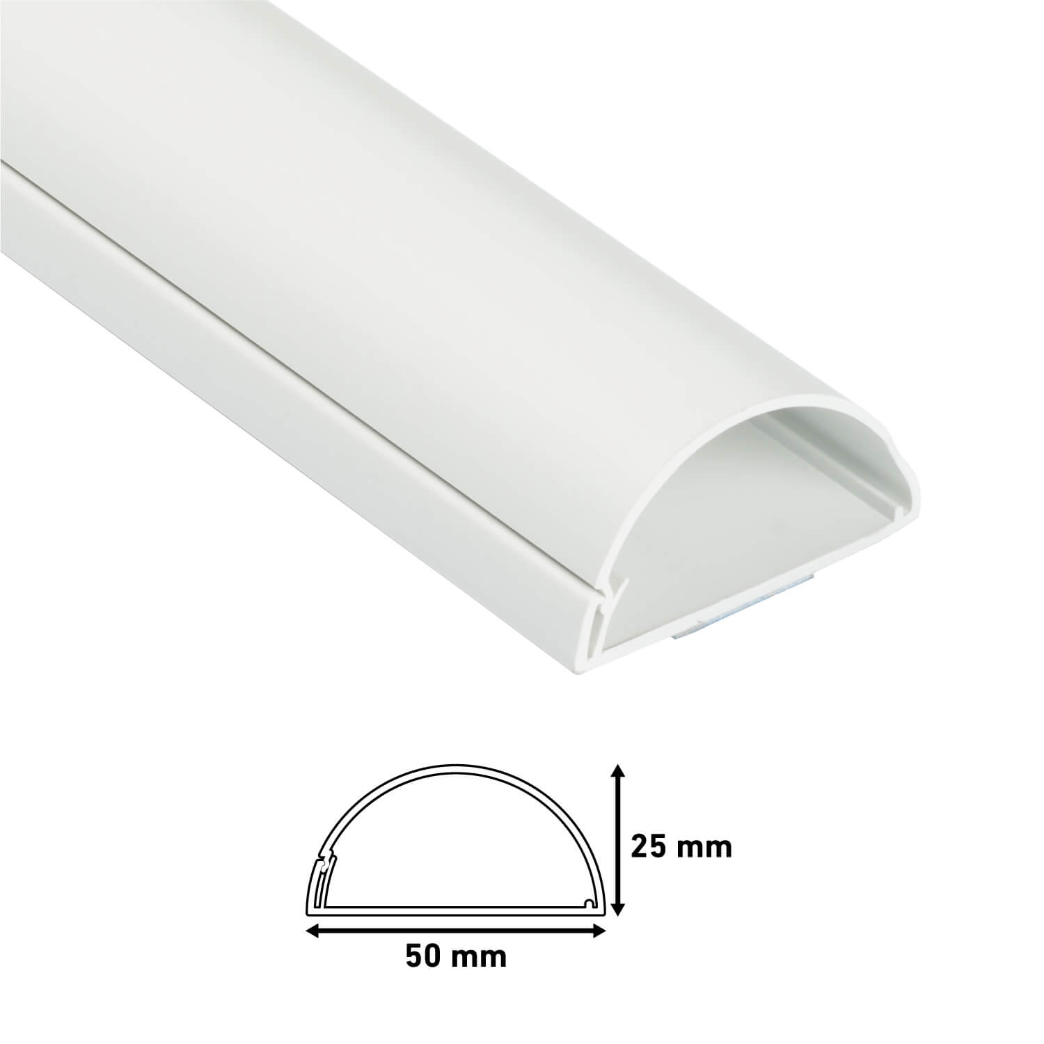 D-LINE Trunking Kit 50x25mm 1.0m 1x Kabelkanal
