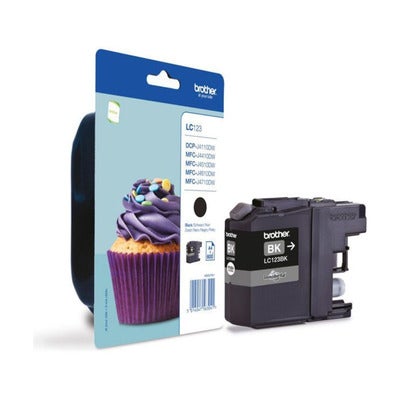 Ink LC123BKBP LC-123 Black - Tura Scandinavia