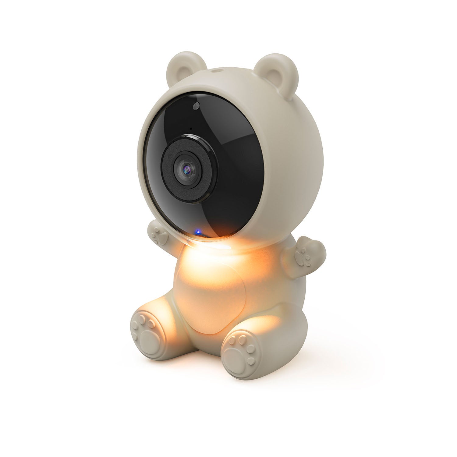 Smart Surveillance Camera Indoor Baby Bear Design - Tura Scandinavia