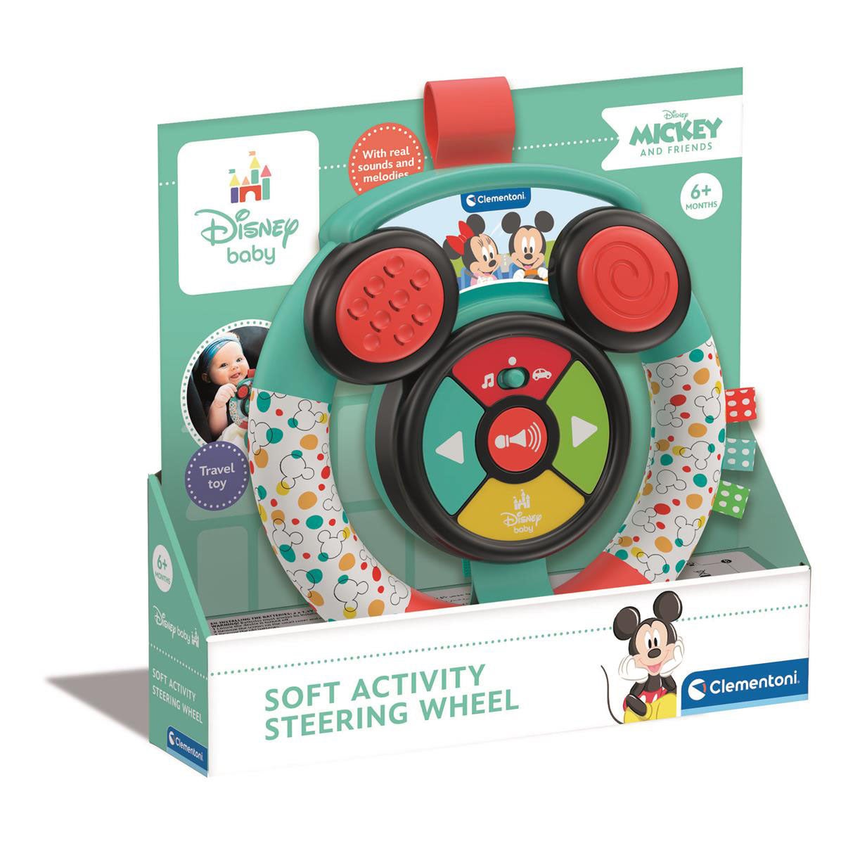 Mickey Stroller Steering Wheel - Tura Scandinavia