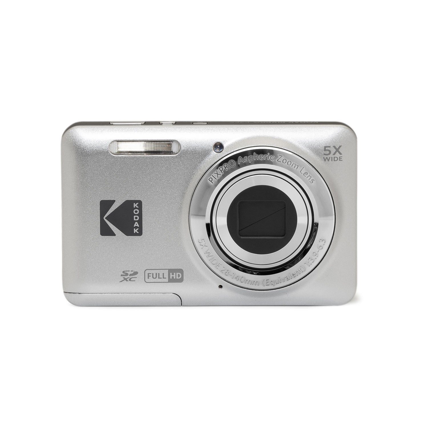 KODAK Digital Camera Pixpro FZ55 CMOS 5x 16MP Silver - Tura Scandinavia